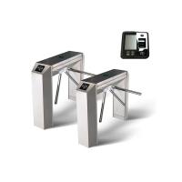 China SUS304 stainless steel tripod turnstile with moisture-proof design, wide voltage compatibility, dedicated to pedestrian passage control for sale