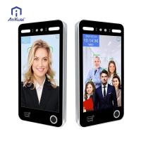 China Night Vision Face Recognition Terminal Time Attendance Management System School APP Push For Facial Access Control for sale