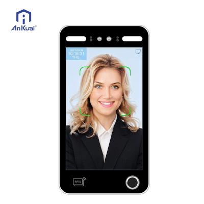 China 10.1 Inch Access Control Machine ID IC NFC Face Time Attendance Machine Open SDK for sale