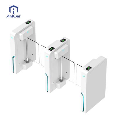 China AKT471 Durable and Safe Optical Swing Turnstile Gate with Face Recognition for Shopping Malls for sale