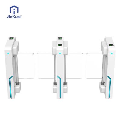 China AKT471 Latest Swing Barrier Turnstile for School Office Building Entrance Pedestrian Management Access Control for sale