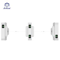China Pedestrian Barrier Gate Access Turnstile RFID Scanner Coin Operated Swing Turnstile Gate 304SS Material Bi-direction Adjustable for sale