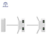 China New Design Automatic Rfid Ticket Fitness System Tripod Turnstile Gate Semi Auto / Fully Auto Triopd Drop Arm Turnstile for sale