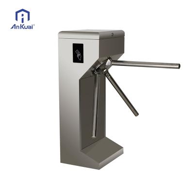 China Indoor Outdoor Tripod Turnstile Optional Waterproof Support Finger Face Recognition for Metro Park Factory for sale
