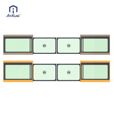 China High Safety BRT Bus Station Platform Screen Door Automatic Anti-pinch Sliding Glass Gate for sale