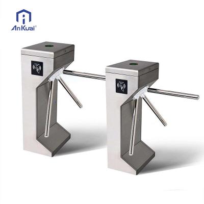 China Intelligent Tripod Turnstile Anti Tailgating With Passenger Counter for Factory Gym School Public Venue for sale