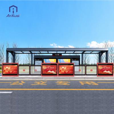 China Outdoor BRT Bus Shelter Platform Screen Door Electric Automatic Sliding Safety Door for sale