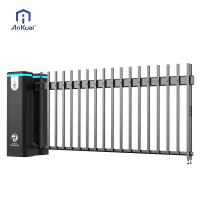 China Heavy Duty Boom Barrier With Dual Motor No Direction Adjustment Automatic Signal Light for sale
