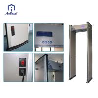 China Custom Logo Walk Through Metal Detector Gate , Metal Detection Security Gate for Philippines School Government Project for sale