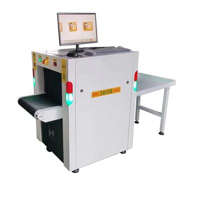 China Ankuai AK-5030 Airport X-Ray Baggage Scanner 500x300mm Tunnel 4-Color Material Analysis Luggage Security Screening Machine for sale