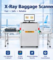 China Ankuai AK-5030 Airport X-Ray Baggage Scanner 500x300mm Tunnel 4-Color Material Analysis Luggage Security Screening Machine for sale