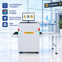 China Factory Price 5030 X Ray Baggage Scanner Multi Energy High Resolution AWG32 Subway Station Luggage Security Inspection Machine for sale