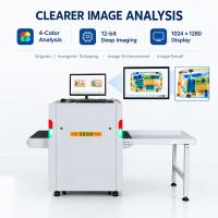 China Factory Price 5030 X Ray Baggage Scanner Multi Energy High Resolution AWG32 Subway Station Luggage Security Inspection Machine for sale