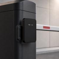China Pedestrian Flow Control Flap Barrier Turnstile for Metro Stations and Corporate Campuses Safety Flap Barrier Gate for sale