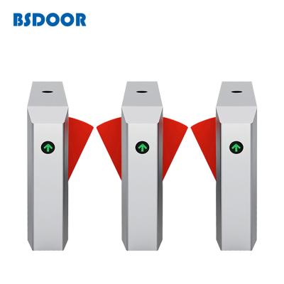 China Automatic Wrist High Flap Barrier Turnstile Security Electronic Entry Systems for sale