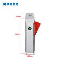 China Automatic Wrist High Flap Barrier Turnstile Security Electronic Entry Systems for sale