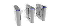 China Fast Speed Electronic CE Flap Barrier Turnstile Automatic Pedestrian Passage for sale