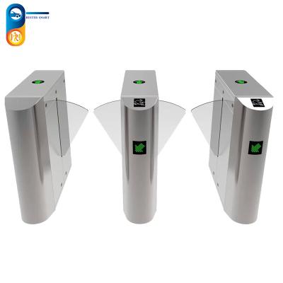 China Large Width Electronic Flap Barrier Turnstile Fast Speed Entry Systems for sale
