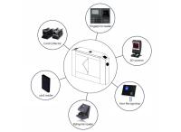 China Electronic Security  Auto Delay Closing Flap Barrier Turnstile for sale