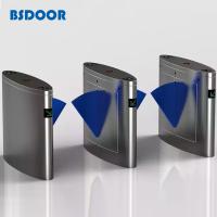 China School Fingerprint 0.6s Flap Barrier Turnstile Security Access Control for sale