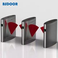 China Metro Subway Traffic Management Flap Barrier Turnstile Security Entrance for sale