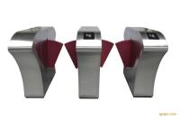 China Security Fast Fingerprint School Office Pedestrian Turnstile Gate Double Lane for sale