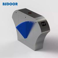 China Waterproof Swing Flap 1S Biometric Turnstile System Rfid Identification for sale
