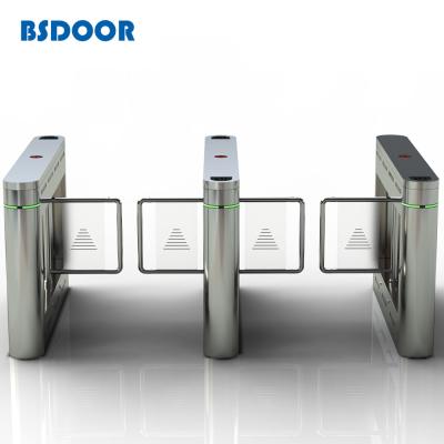 China Security Smart Card Swing Barrier Turnstile Automatic Door Access Control for sale
