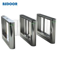 China Custom Security Unidirectional RFID Swing Gate Turnstile Access Control for sale