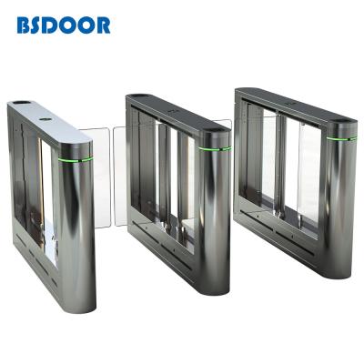 China Custom Security Unidirectional RFID Swing Gate Turnstile Access Control for sale