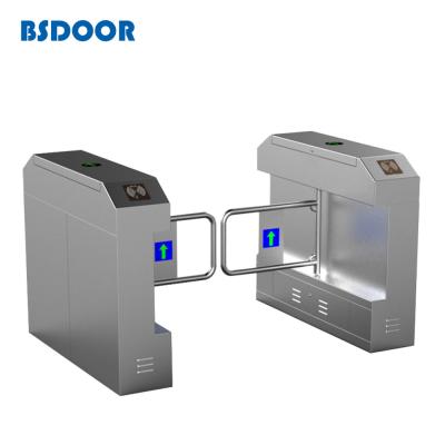 China Entrance Passage Intelligent Bidirectional Mechanism Train Station Turnstile Stainless for sale