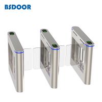 China Infrared Sensor 1.2mm SUS304 Swing Barrier Turnstile Pedestrian Access Control for sale