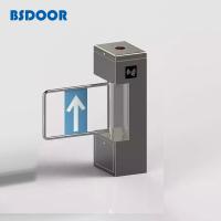 China Anti Fingerprint Smart Train Station Turnstile Swing Barrier Access Control for sale
