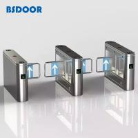 China Half Height 1s Opening Swing Barrier Turnstile RFID card Access Controller for sale