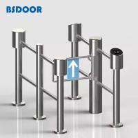 China Residential Anti Collision Half Height Turnstile Quick Pass Door Design for sale