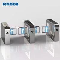 China Automatic RFID Reader Swing Arm Gate Security Pedestrian Access Control for sale