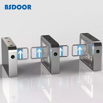 China Automatic RFID Reader Swing Arm Gate Security Pedestrian Access Control for sale