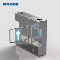 China Automatic Swing School Fingerprint Half Height Turnstile High Speed for sale