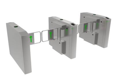 China Heavy Duty Solenoid Train Station Turnstile RFID Card Pedestrian Access Control for sale
