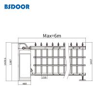 China High Security Multiple Protection OEM Automatic Boom Barrier Airborne Fence for sale