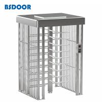 China Staving Varnish Diameter 38mm Tube Full Body Turnstile 0.2 Second Response Time for sale