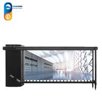 China Aluminum Alloy Arm 418MHz Vehicle Barrier Gate Manual Release Smart Security for sale