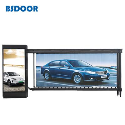 China Economical Straight Arm Folding 1.5s Vehicle Barrier Gate Parking Management for sale