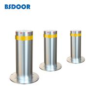 China Industrial Roadway Traffic 800mm Electric Rising Bollards 8K Mirror Surface for sale
