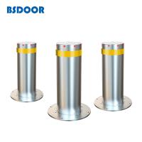 China Thick 8mm Electric Rising Bollards for sale