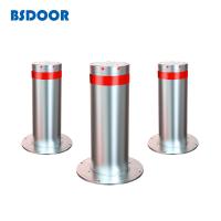 China LED Lamp 800mm Automatic Retractable Parking Bollards Vehicle Control for sale