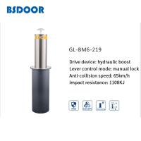 China Stainless Steel IP68 Electric Rising Bollards Hydraulic Folding Parking Bollards for sale