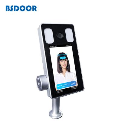 China Outdoor Bio Metric IP65 Face Recognition Thermometer Access Control System for sale