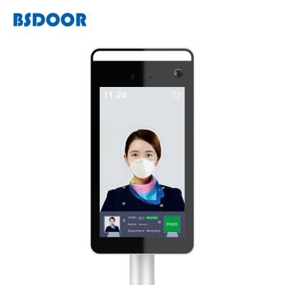 China No Contact SDK Face Recognition Thermometer Body Temperature Measurement for sale