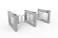 China OEM ODM CE Approval Speed Gate Turnstile 2.0mm Stainless Steel Barrier for sale